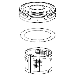 TOTO THP3007 Stainless Steel Primary Filter