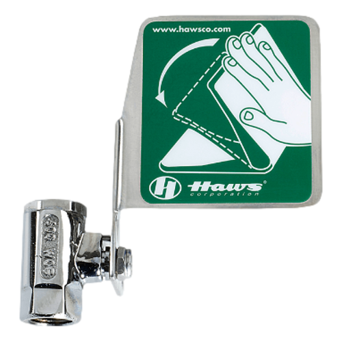 Haws SP226PCP Ball Valve with Flag | Quality Plumbing Supply