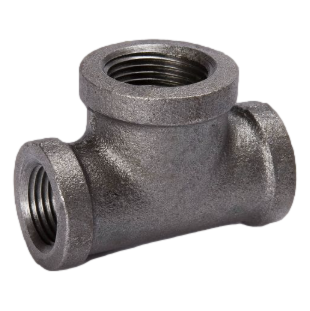 Matco-Norca MBTR070403 Black Steel Reducing Tee 1-1/2" x 3/4" x 1/2"