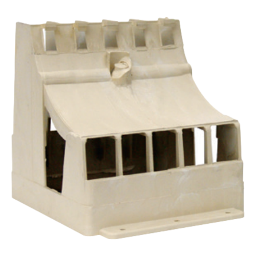 Uponor F5805000 Five-tube PEX Stand-up Bracket for ½" PEX