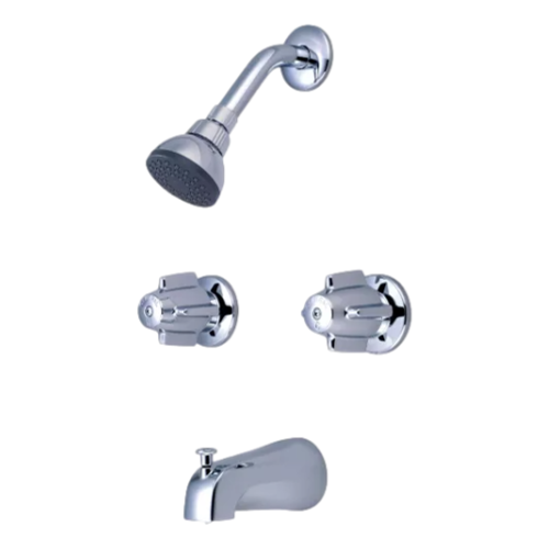 Central Brass 0997 Two Handle Tub & Shower Set