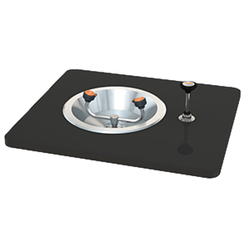 Guardian G1810 Recess Deck Mount Push-Down Valve Eyewash