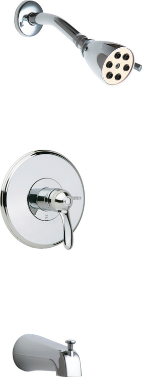 Chicago Faucets 1905-TK600CP Thermo-Balancing Tub/Shower