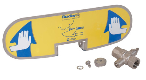 Bradley S08-390 Handle Kit-Brass - Quality Plumbing Supply