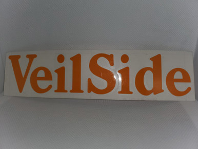 ST003-04 VeilSide Sticker Small Orange Racing authentic original japan