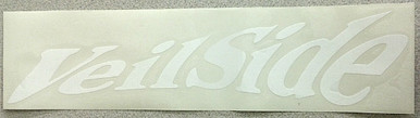 ST020-01 VeilSide Twisty Sticker Large White Authentic Original Japan