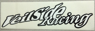 ST024-01 VeilSide Racing Sticker White Limited Edition 2 Tone White ...