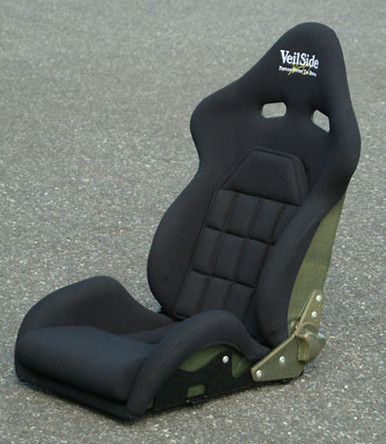 VeilSide VS D-1R Kevlar Reclining Seat ALL Black - Versus Trading Co
