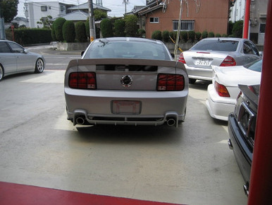AE101-04SC VeilSide 2005-2009 Ford Mustang GT USA Carbon Rear Spoiler ...