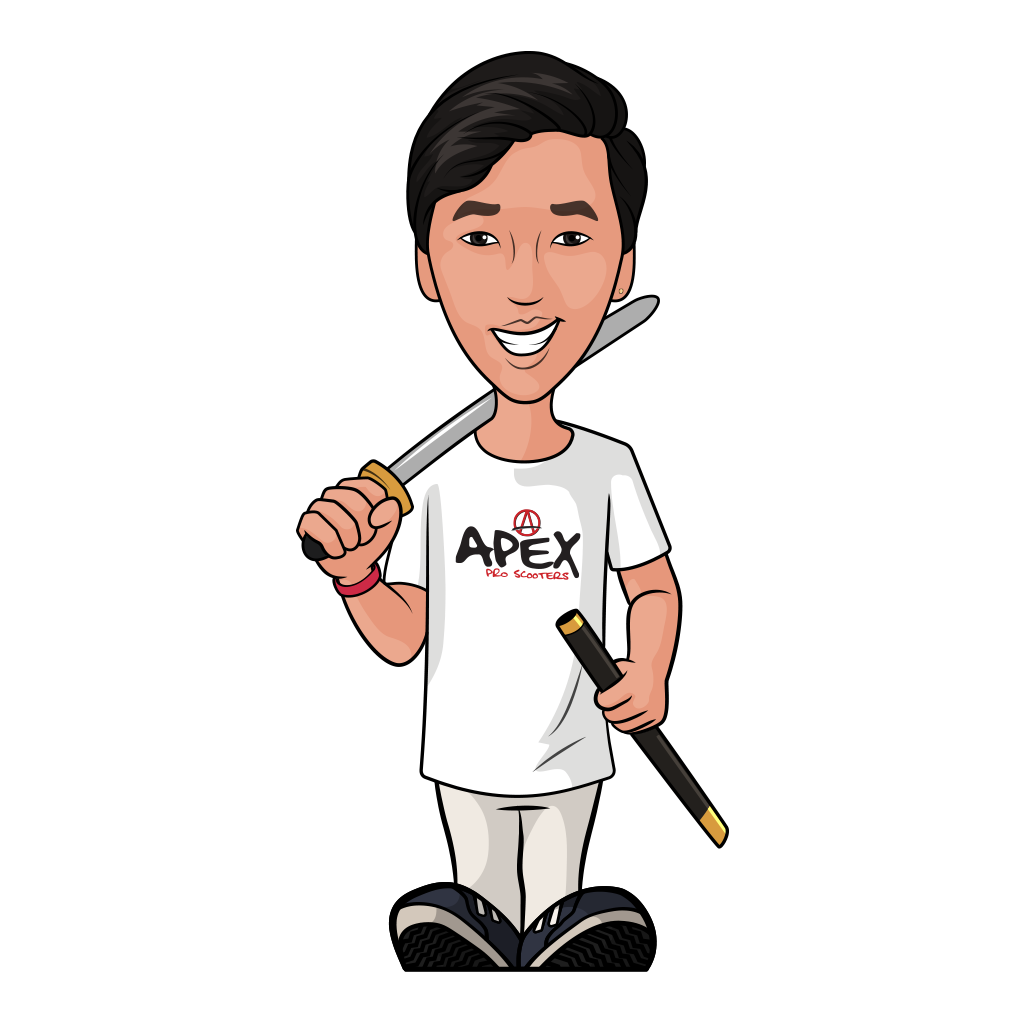 FIGZ Stickers - Sogo Sakakibara - Team - Metrikx Scooters Canada