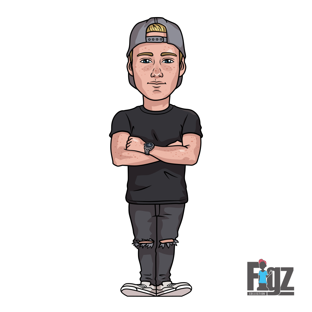 FIGZ Stickers - Hunter Shuetz V2 - Metrikx Scooters Canada