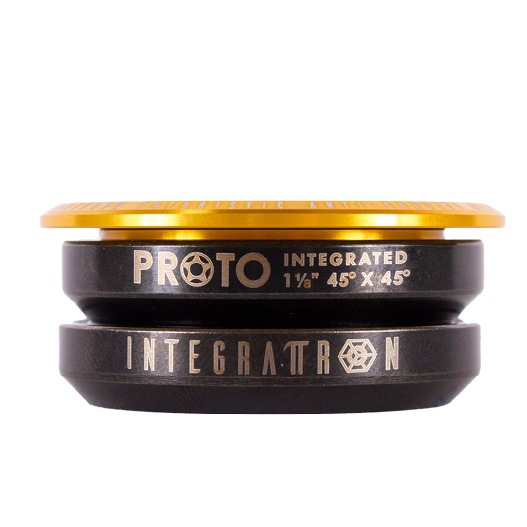 Proto Integrattron Headset Gold - Metrikx Scooters Canada