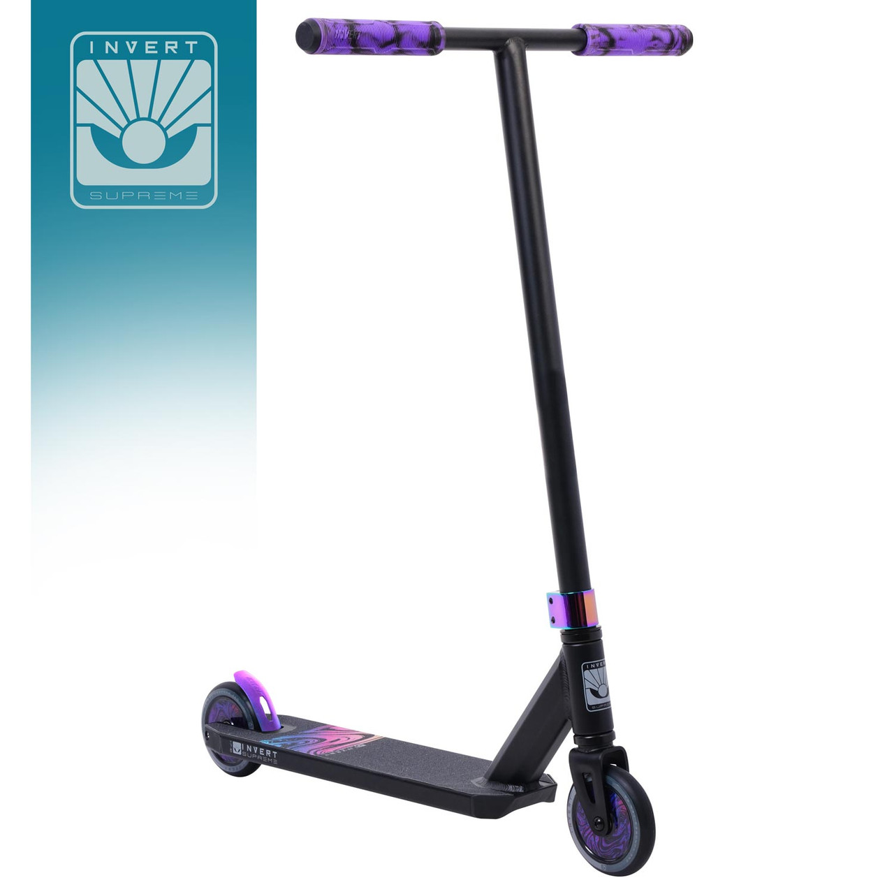 Invert Supreme Scooter Black Neo Purple