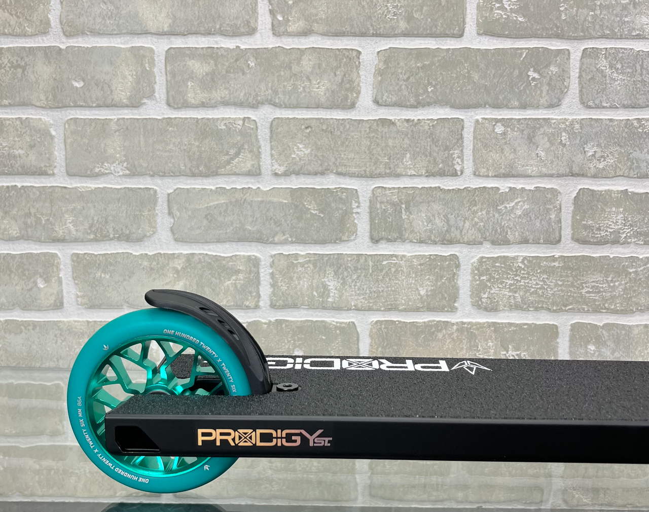 Custom Prodigy X Titanium Street Black - Metrikx Scooters Canada
