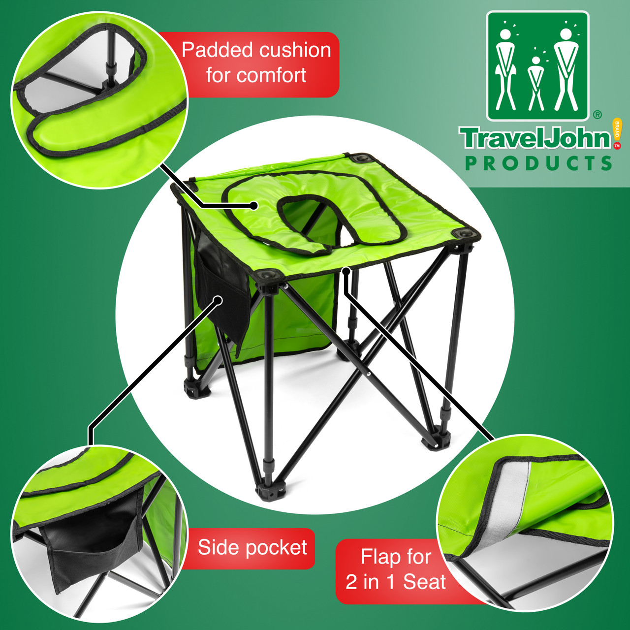 Foldable Commode