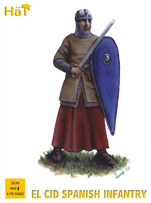HaT Industries Figures - El Cid Spanish Infantry 1:72 - 8176 - Active ...