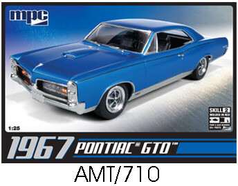 MPC Model Kits - Mpc '67 Pontiac Gto 1:25 - 710 - Active Powersports
