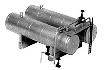 Plastruct - Ho Twin Horizontal Oil Tank - 1014 - Active Powersports