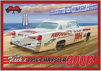 Aurora-Moebius Model Kits - 56 Chrysler 300B Tim Flock ## - 1212 ...