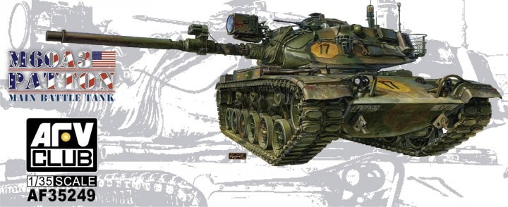 AFV Club - M60A3 Patton Tank 1:35 - AF35249 - Active Powersports
