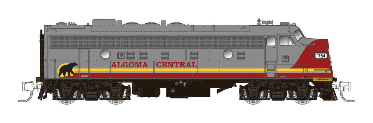 Rapido Trains - N FP9A Algoma Central 1750 w/sd - 530515 - Active ...