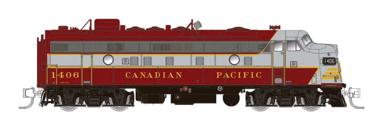 Rapido Trains - N FP9A CP Block 1412 w/sd - 530522 - Active Powersports