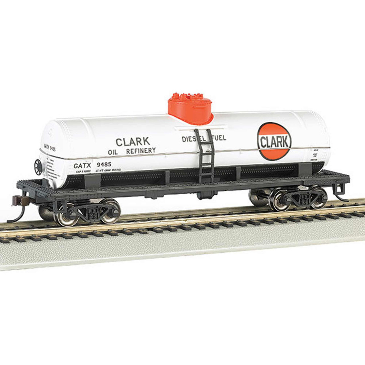 Bachmann Industries - Ho 40' 1-dome Tank, Clark #9485 - 17809 - Active ...