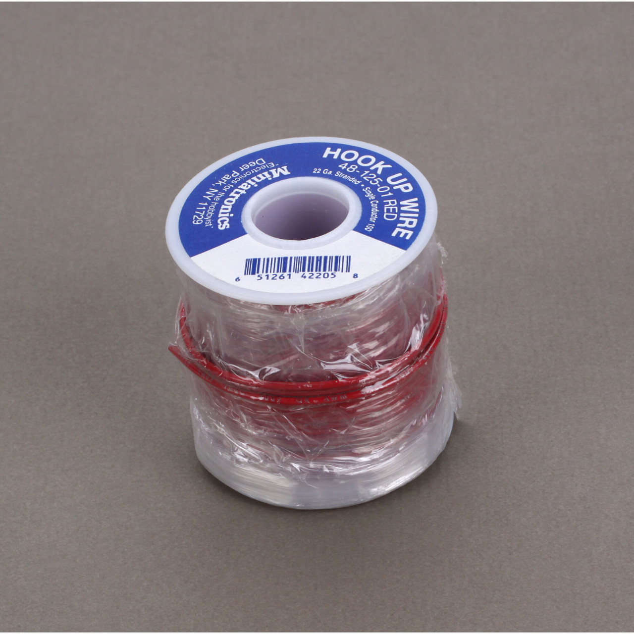 Miniatronics Corp - 100' Stranded Wire 22 Gauge, Red - 4812501 - Active ...
