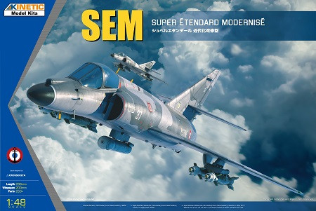 Kinetic Model Kits - Super Etendard Modernise SEM 1:48 - 48140 - Active ...