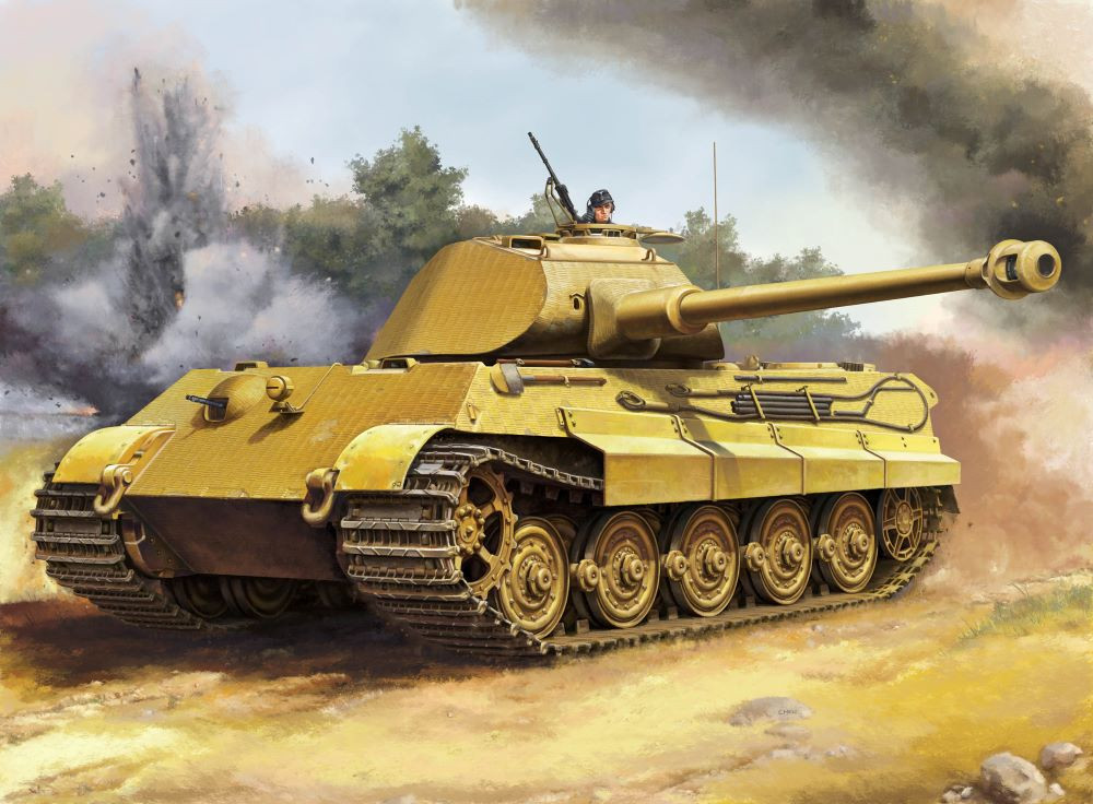 Trumpeter Models - Pz.Kpfw.VI Sd.Kfz.182 Tiger II 1:16 - 948 - Active ...