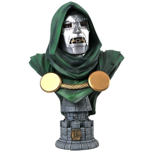 Dst - Legends In 3D Busts - Marvel - 1/2 Scale Dr. Doom - Active ...