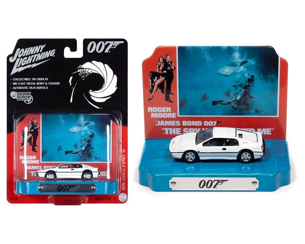 Johnny Lightning 1:64 Diorama 3d James Bond Spy Love Me Lotus 1976 ...