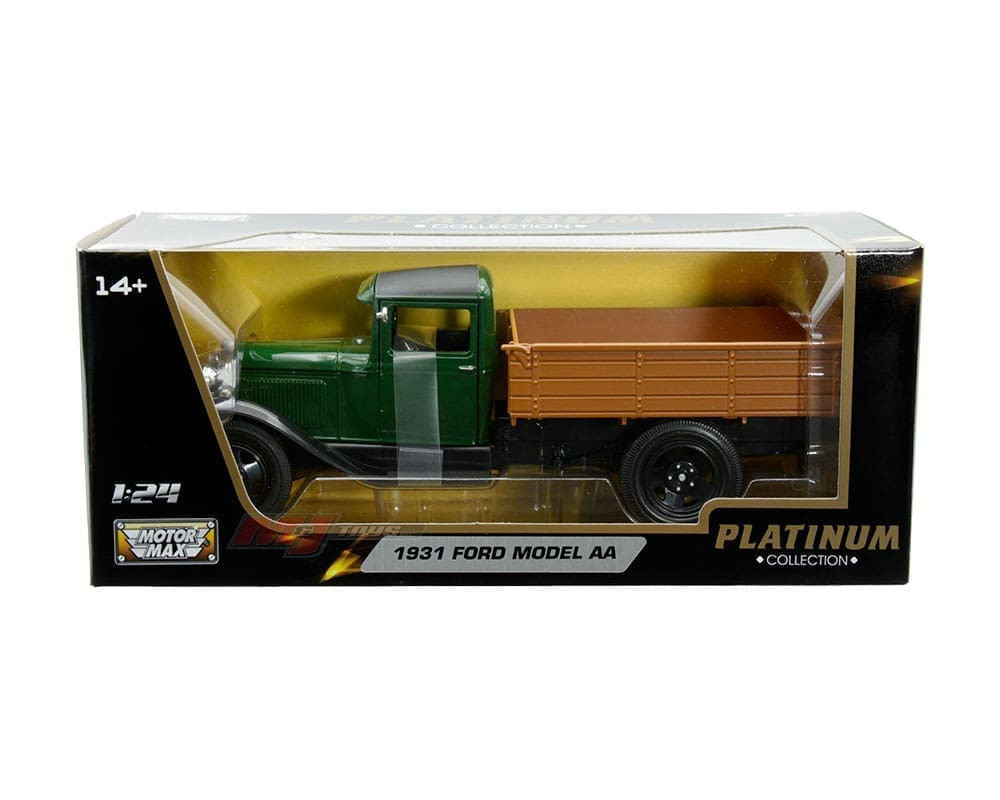 Motormax 1:24 1931 Ford Model Aa Pickup (green) Platinum Collection ...
