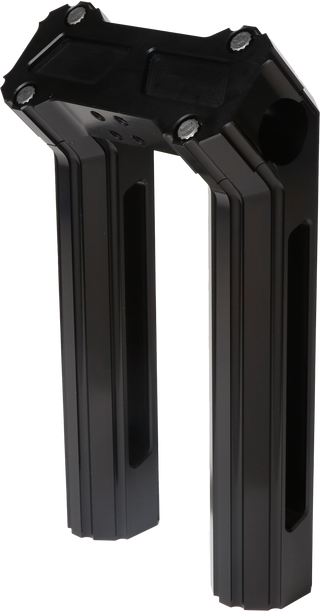 Hofmann Designs - H/d Billet Risers 8" Black Kickback - HDB-1013B ...