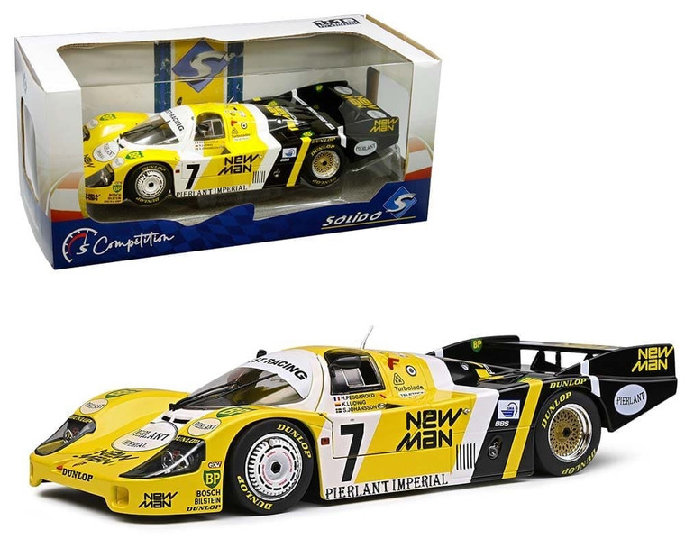 Solido 1:18 Porsche 956lh Winner 24h Le Mans 1984 #7 (yellow/black ...