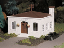 Bachmann - O Police Station W/Police Car - 45609 - Active Powersports