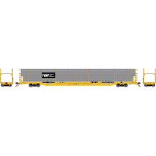Athearn - HO GEN F89F Bi-Level Auto Rack, Legendary Liveries NW/TTBX ...