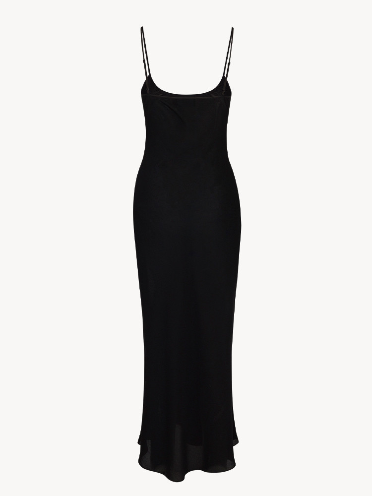 Under Slip Black | Silk Maxi Slip | Réalisation Par