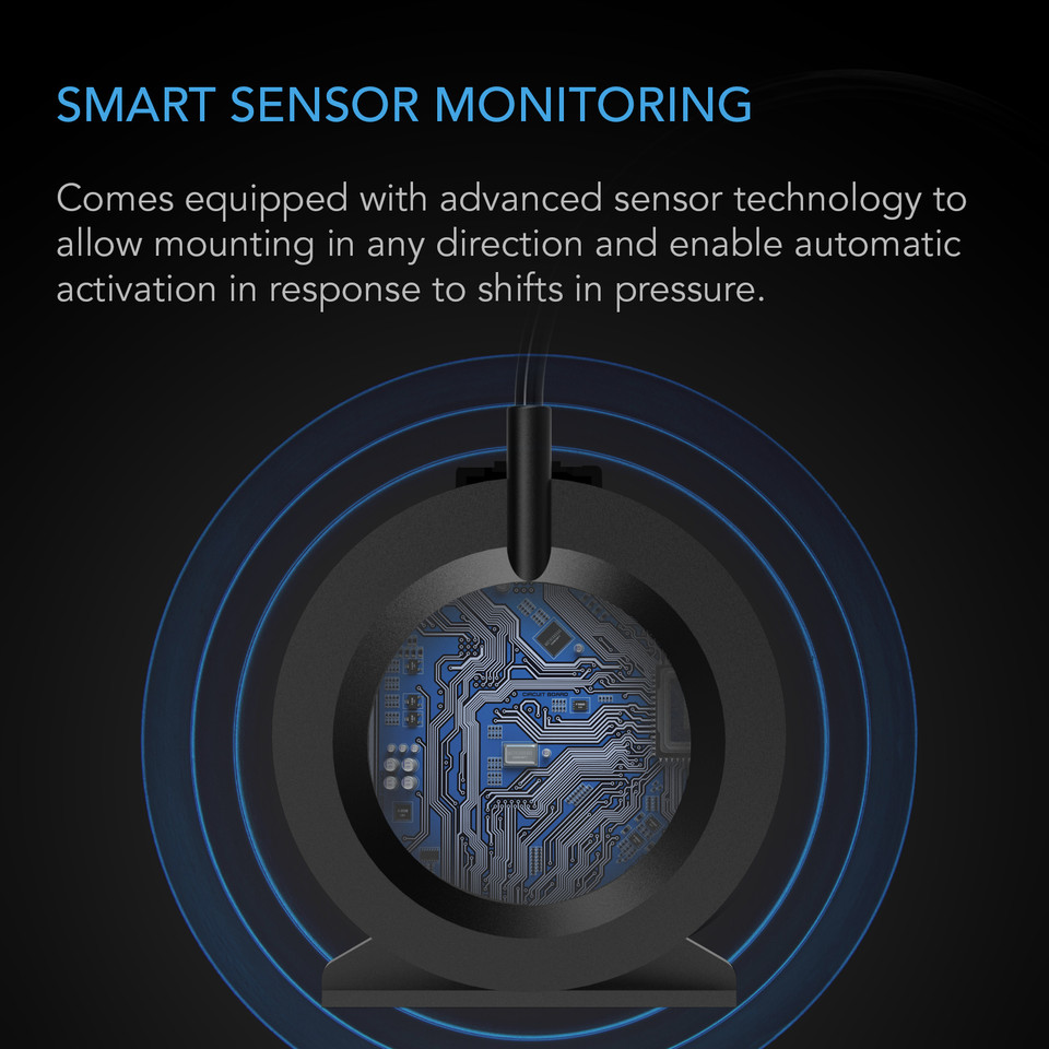 Automatic Booster Duct Fan, Inline Fan with Pressure Switch, 4-Inch ...