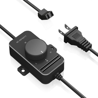 Fan Speed Controller for AC Axial Muffin Fans, Single - AC Infinity
