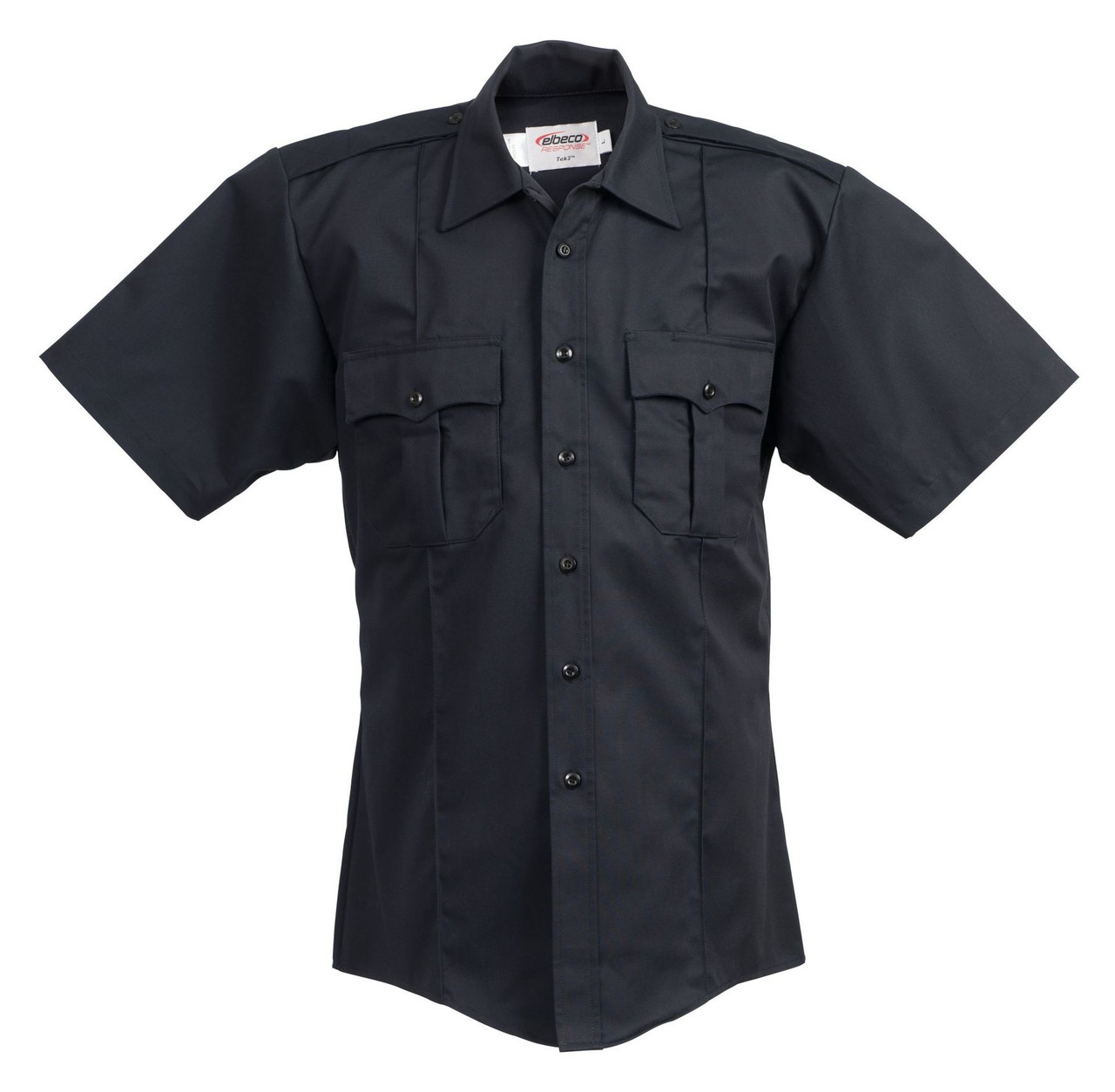 Elbeco P834 Paragon Plus Poplin Short Sleeve Shirt - United Uniform ...