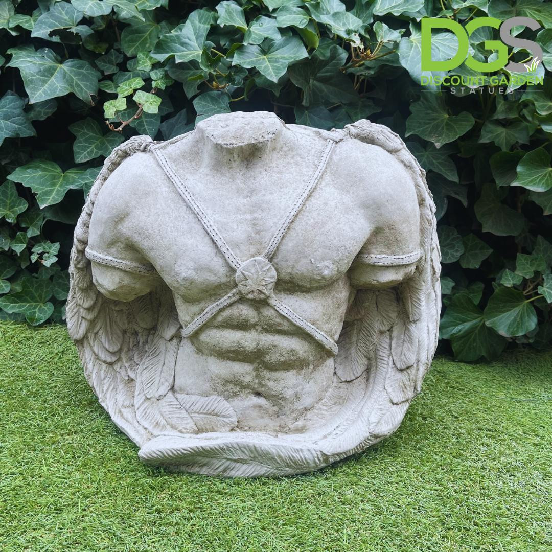 Man garden ornament | Stone Garden Ornament of Greek Hunter | Classic ...