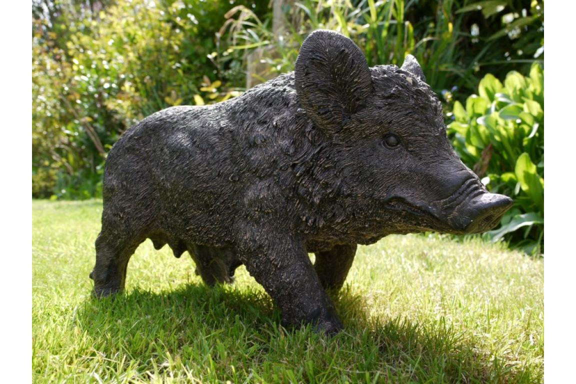 BlackPig Outdoor Ornament | Piglet decoration