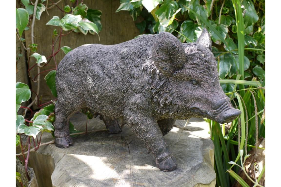 BlackPig Outdoor Ornament | Piglet decoration