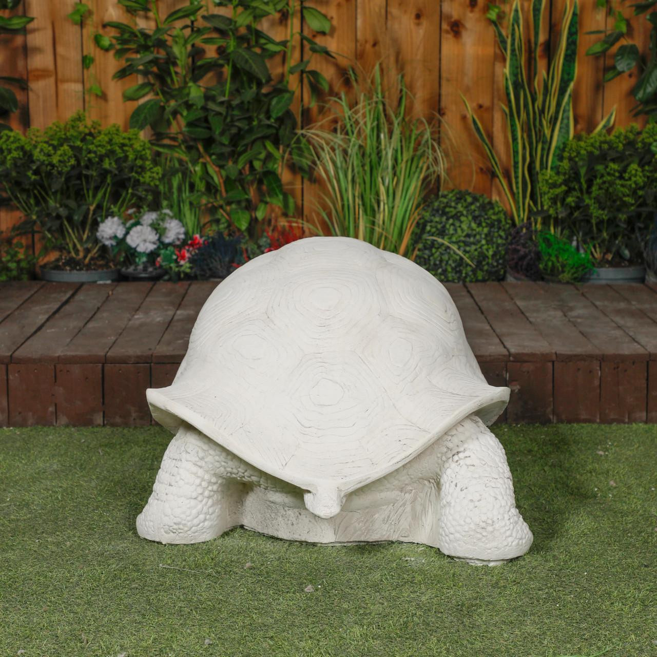 Majestic Giant Tortoise Garden Sculpture | Tortoise garden ornaments ...