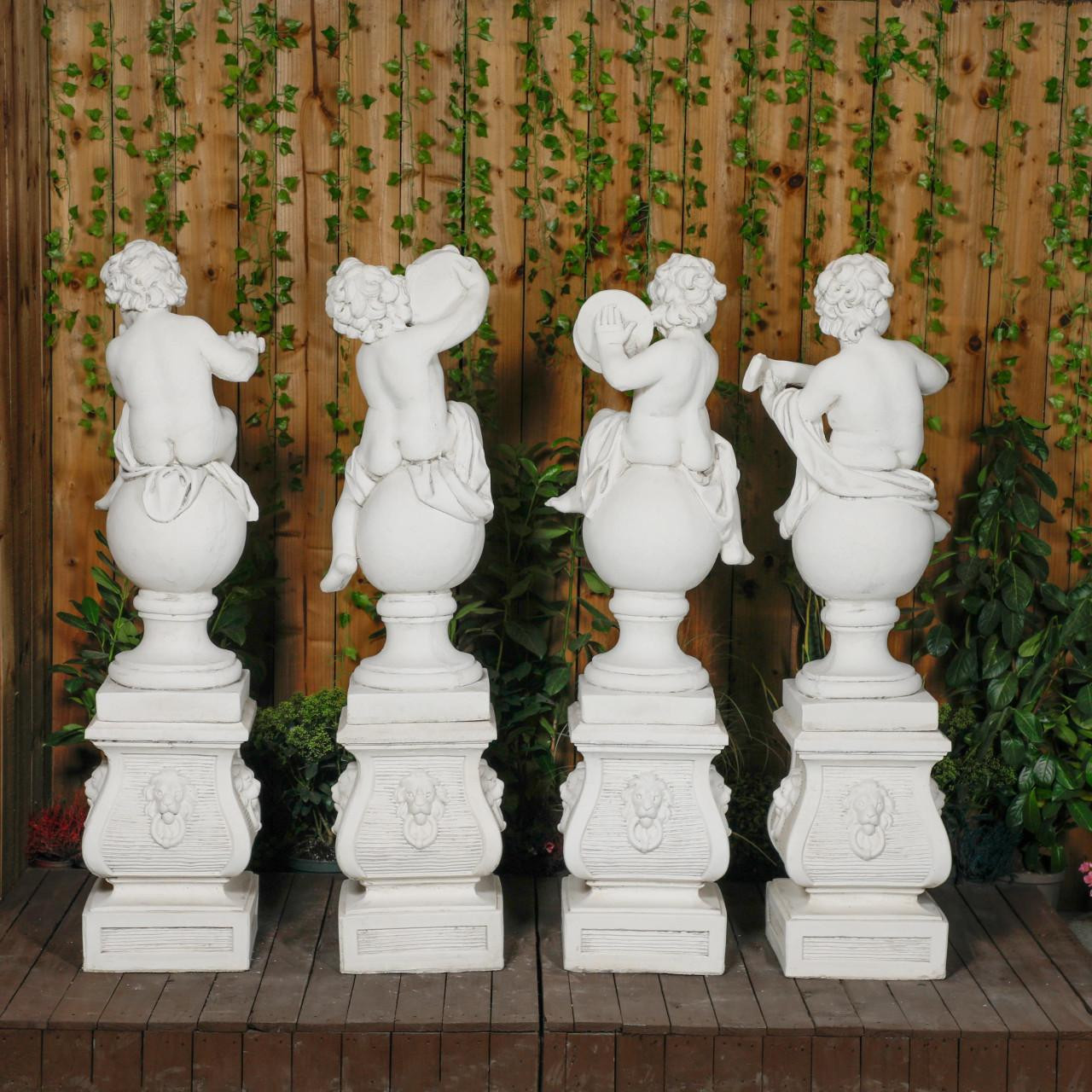 Musical Cherub Statues | Delightful Group of Musical Cherubs | Adorable ...
