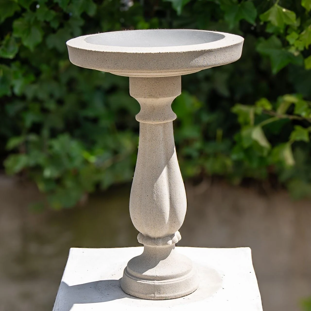Concrete Bird Bath Bowl Stunning Stone Cast Rustic Bird Bath|