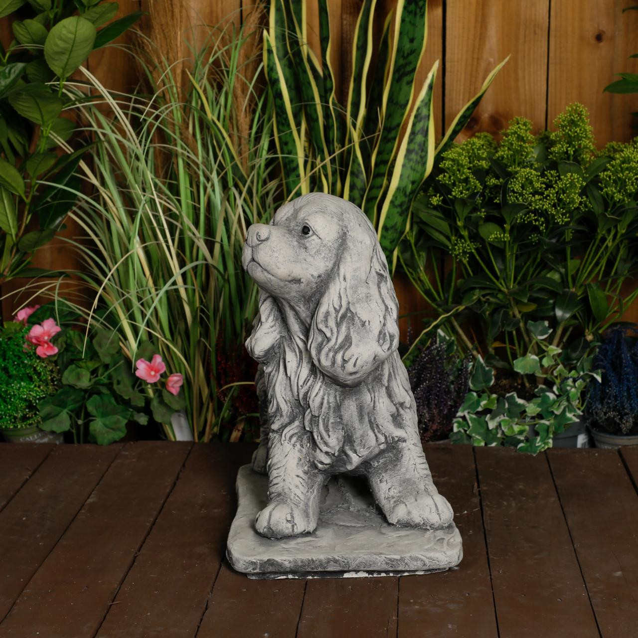 Spaniel Garden Ornaments | Animal Ornaments | King Charles Dog Statue ...