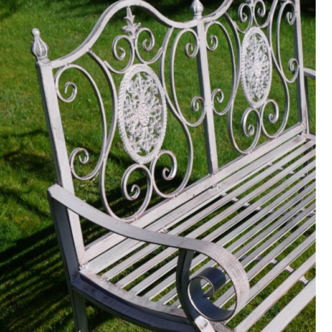 Antique Grey GardenBench