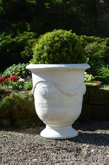 Large Stone Planters | Large concrete flowerpots | Large Garden Vases ...